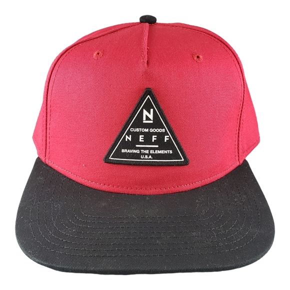Neff | Accessories | Neff Custom Goods Braving The Elements Red Black ...